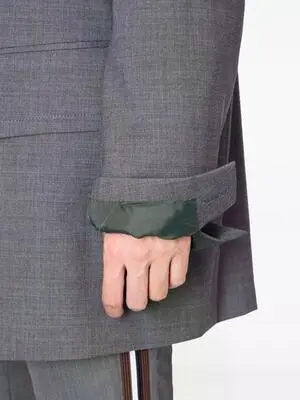 Kolor Notched-lapel Single-breasted Blazer