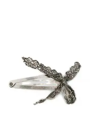SHUSHU/TONG Bow-motif Hair Clip - Silver