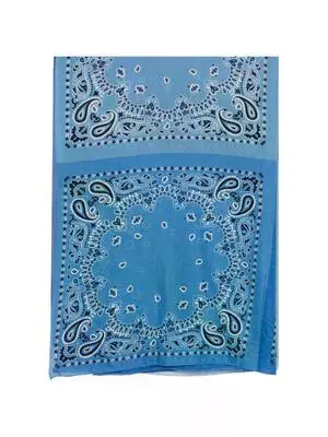 Destin Bandana-print Scarf - Blue