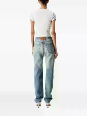 Alexander Wang Zip V-waist Jeans - Blue