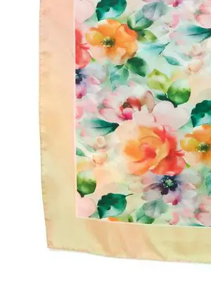 D'ANIELLO Floral Print Scarf