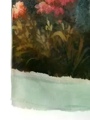 D'ANIELLO Floral Print Scarf