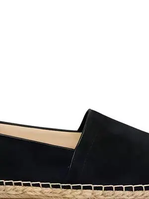 Brunello Cucinelli Calfskin Espadrilles - Black