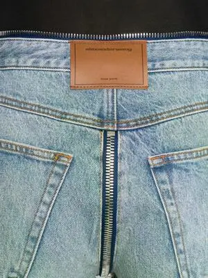 Alexander Wang Zip V-waist Jeans