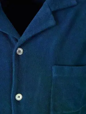 Fedeli Patch-pocket Shirt - Blue