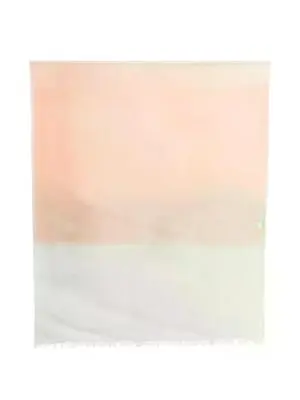 D'ANIELLO Fringed Ombré-effect Scarf - Pink