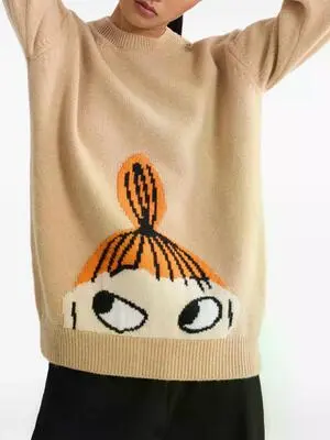 PATOU X Moomin Little My Sweater - Neutrals