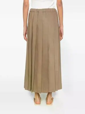 Fabiana Filippi Drawstring-fastening Pleated Midi Skirt