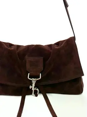 RADICA STUDIO La Bisaccia Suede Shoulder Bag