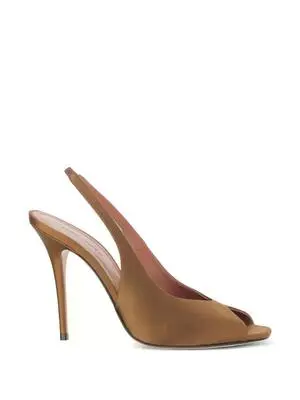 Amina Muaddi Anok Slingback Pumps