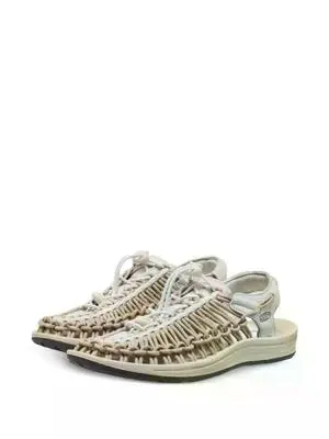 Keen Woven Strap Flat Sandals - Neutrals