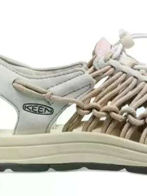 Keen Woven Strap Flat Sandals - Neutrals
