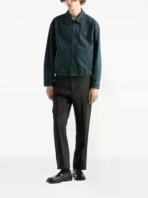 Prada Denim Blouson Jacket
