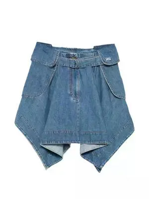 Loewe Belted Cargo Skirt - Blue