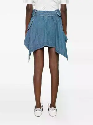 Loewe Belted Cargo Skirt - Blue
