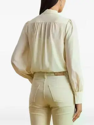 Ralph Lauren Tie-neck Blouse