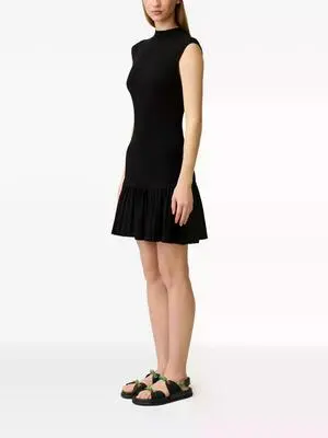 Claudie Pierlot Sleeveless Knit Pleated Dress