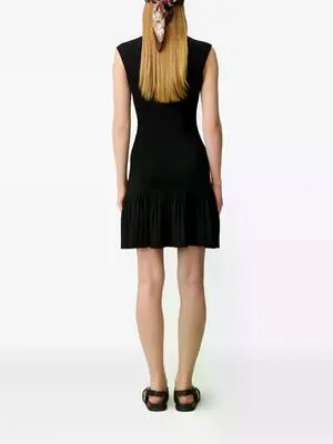 Claudie Pierlot Sleeveless Knit Pleated Dress