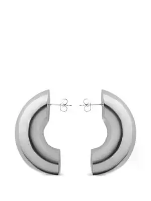 Éliou Chunky Hoop Earrings - Silver