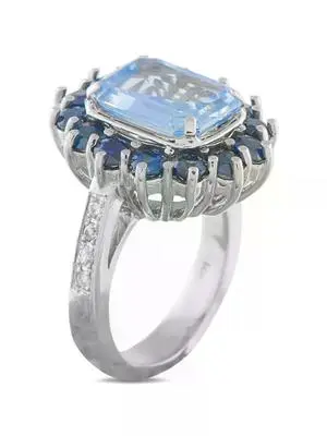 LB EXCLUSIVE Diamonds And Sapphires Ring
