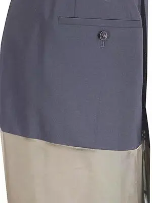 Sacai Panelled Mini Skirt