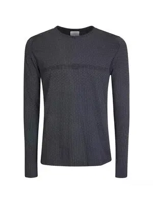 ROA Textured Long-sleeve T-shirt - Grey