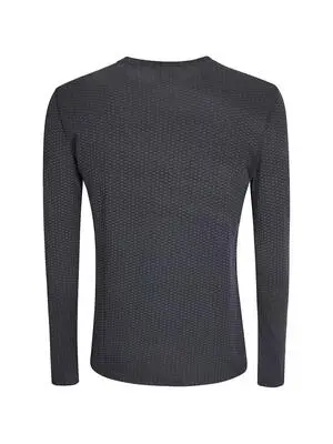 ROA Textured Long-sleeve T-shirt - Grey