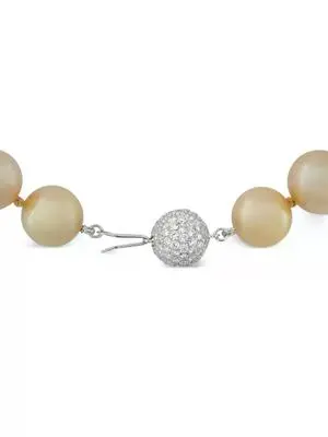LB EXCLUSIVE Diamond And Pearl Necklace