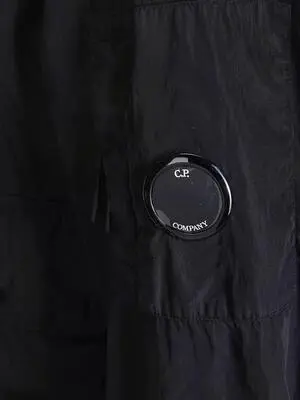 C.P. COMPANY Chrome-r Button Bomber Jacket - Black