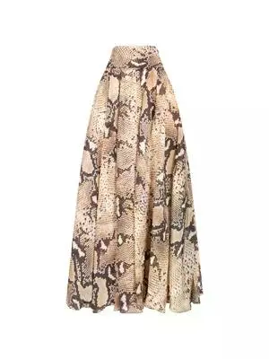 7 For All Mankind Snake-print Sleeveless Blouse