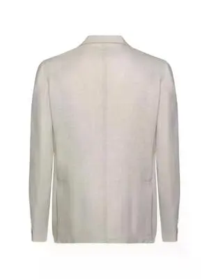 Eleventy Patch-pocket Blazer - Neutrals