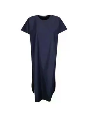 Sofie D'hoore Crew Neck Midi Dress - Blue
