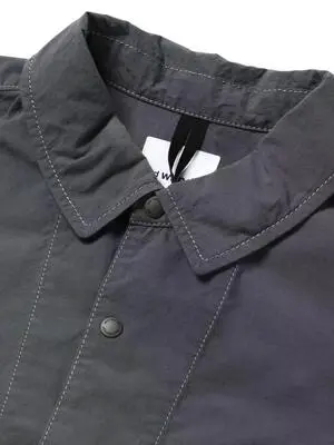 AND WANDER Reflective Stitching Pocket Jacket - Grey
