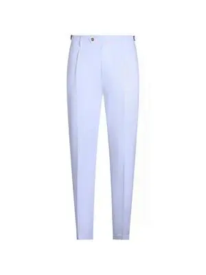 BERWICH Pleated Trousers - White