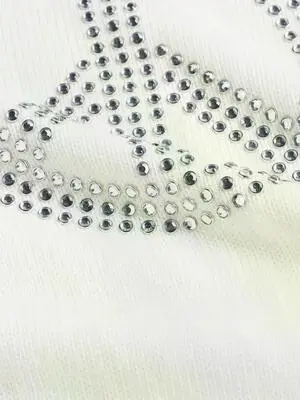 Moschino Embellished Peace Dress - Neutrals
