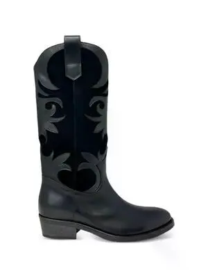 VIA ROMA 15 Venice Appliqué Boots