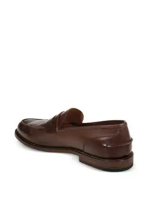ALBERTO FASCIANI Brian Penny Strap Loafers
