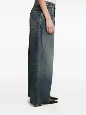 Balenciaga Low-rise Baggy Jeans - Blue