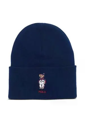 Polo Ralph Lauren 2022 Olympics Polo Bear Beanie - Blue