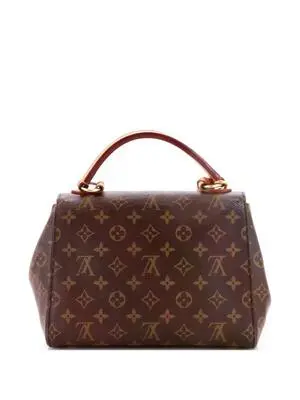 LOUIS VUITTON Cluny Top Handle Satchel Monogram Canvas Bb - Brown