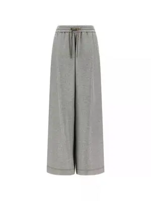 Women's Contrast-Stitch Pants