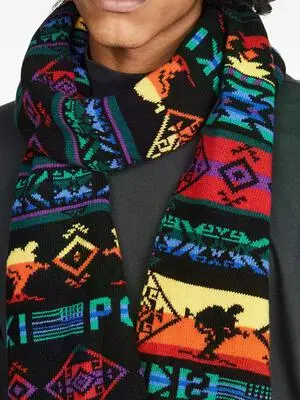 Polo Ralph Lauren Beacon Skier Scarf - Black