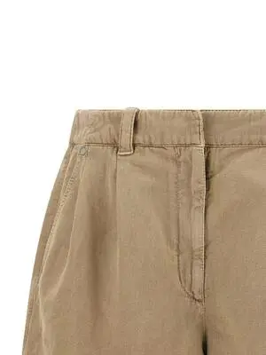 Brunello Cucinelli Baggy Shorts - Neutrals
