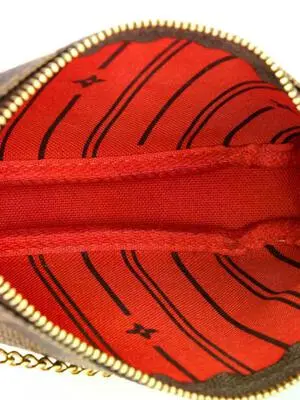 LOUIS VUITTON Pochette Accessoires Limited Edition Damier Mini Clutch