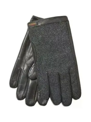 Polo Ralph Lauren Leather Hybrid Gloves - Black