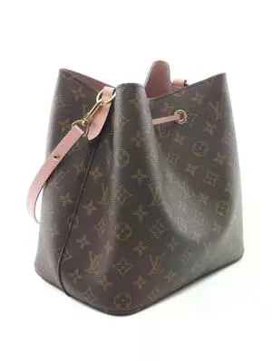 LOUIS VUITTON 2021-2026 Monogram Neonoe Mm Bucket Bag - Brown