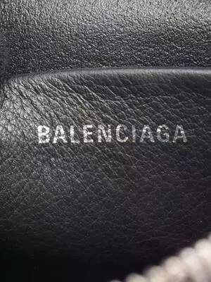 Balenciaga Xs Leather Everyday Camera Crossbody Bag - Black