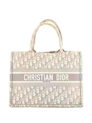 Dior Oblique Canvas Medium Tote Bag