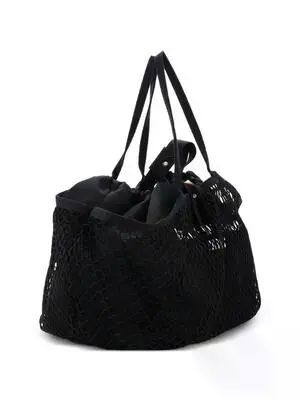 Balenciaga 24/7 Drawstring Medium Tote Bag - Black