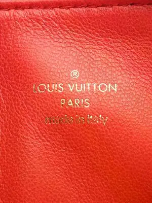 LOUIS VUITTON Lambskin Coussin Pm Satchel - Silver